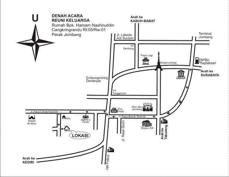 Bikin Denah/Peta Lokasi lebih cepat dan mudah