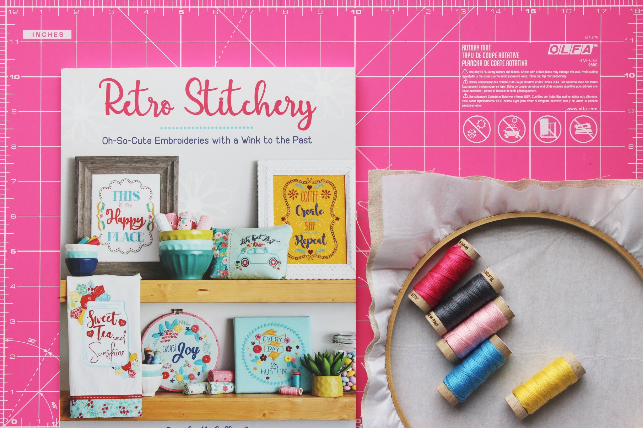 Retro Stitchery Book Tour | Amista Baker