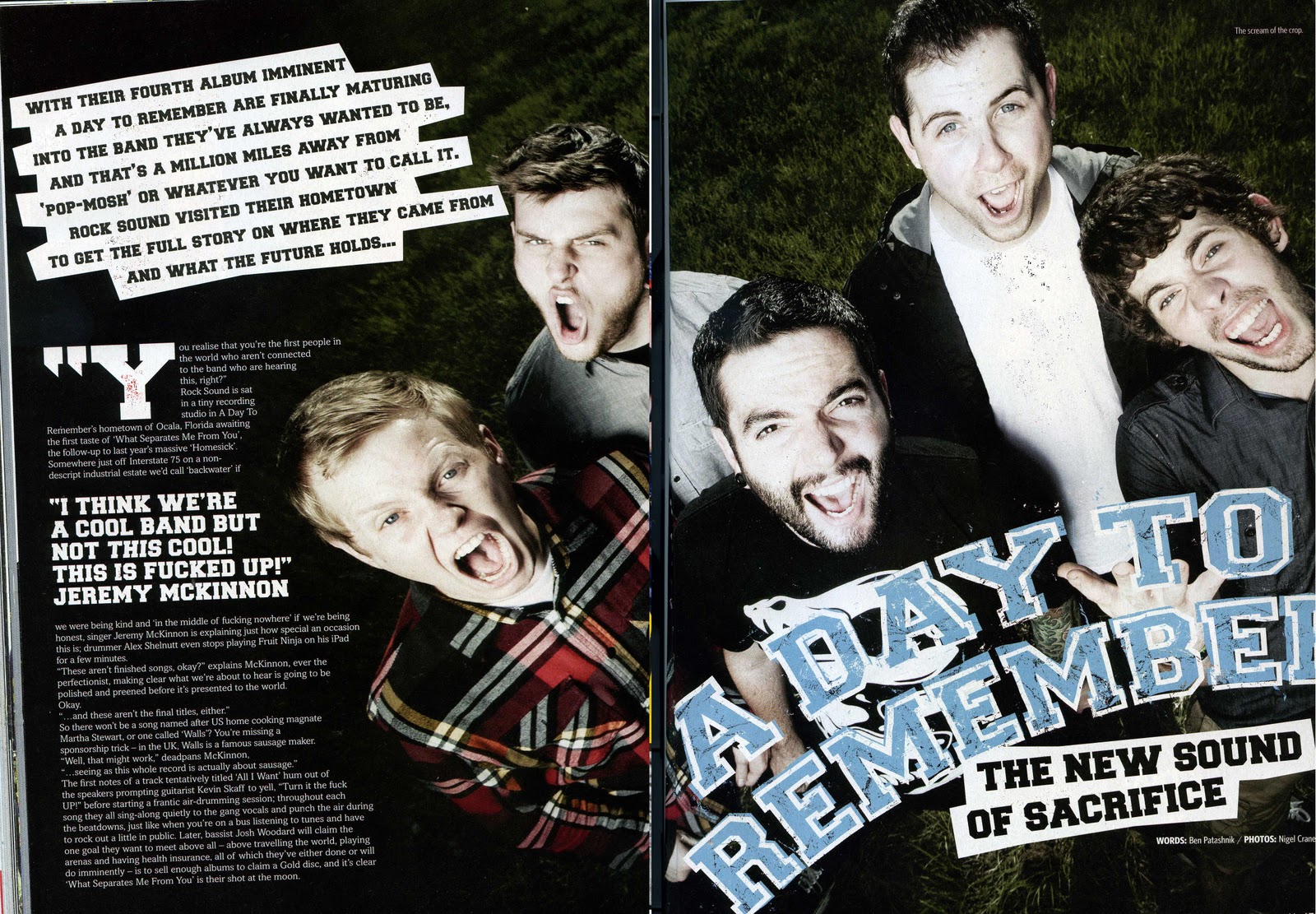 hannah hall LC CW 13: Magazine Analysis: Rock Sound