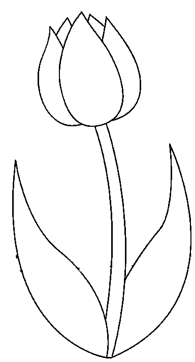 Dunia Sekolah: Gambar Hitam Putih (Drawing) - Bunga & Pokok