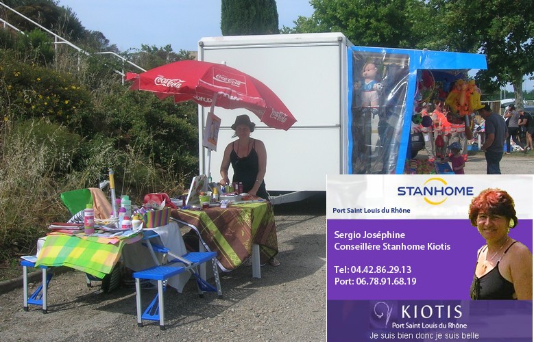 Jo-conseil stanhome kiotis: Stand Stanhome Kiotis à Port St Louis