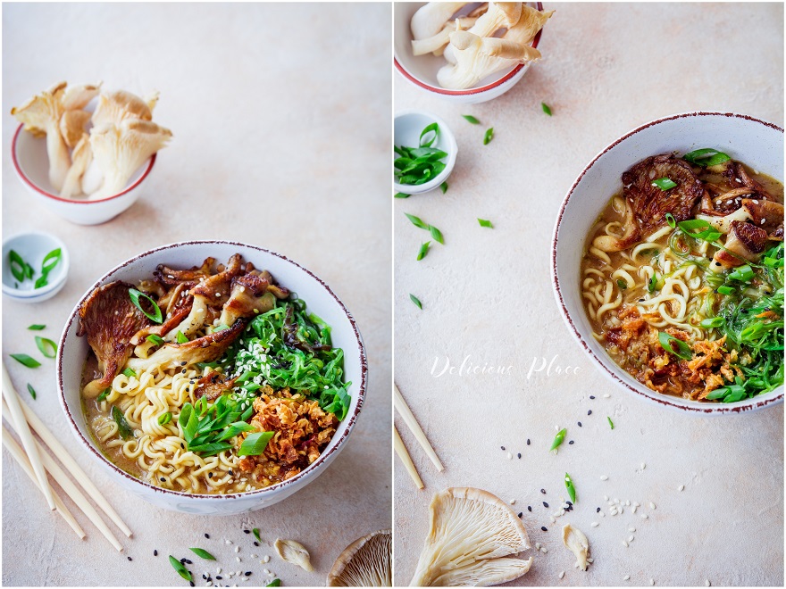 Zupa miso z boczniakami | Delicious Place | Blog kulinarny | Fotografia ...