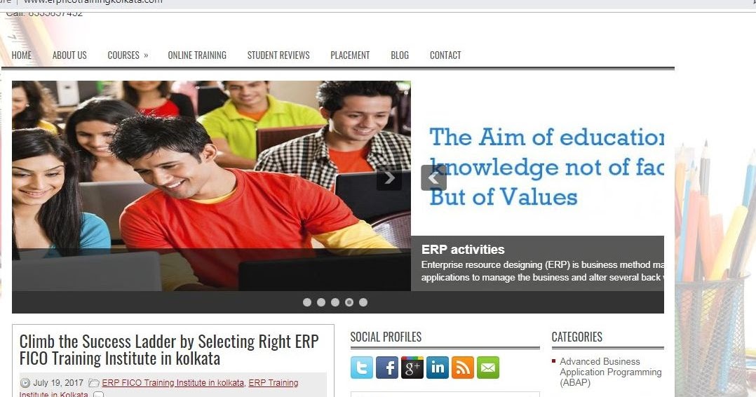 Best ERP Fico training institute in Kolkata