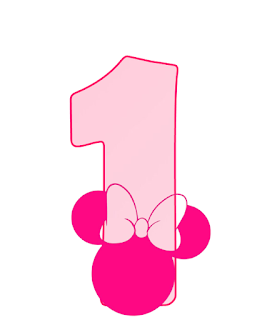 Kits imprimibles gratis : Alfabeto Minnie Mouse rosa