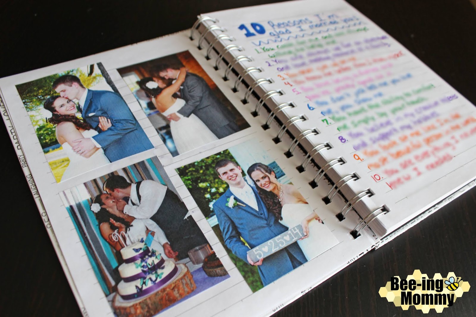 A to Z Wedding Anniversary Date Book