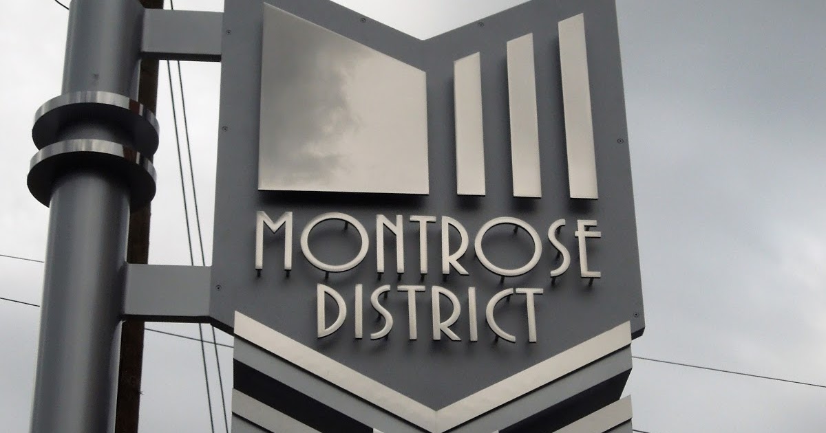 Houston in Pics: Samples of City District Signage