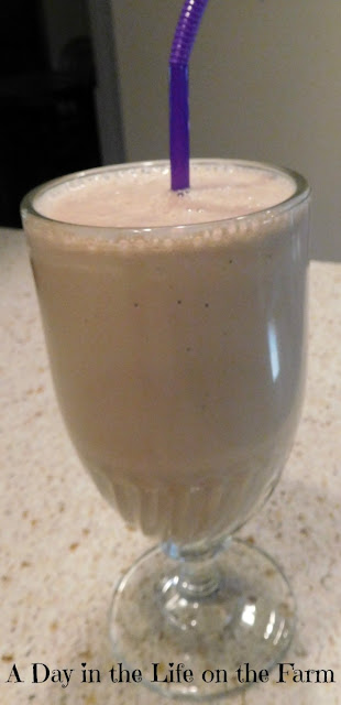 A Day in the Life on the Farm: Marina's Malted Milk Shake #DairyMonth