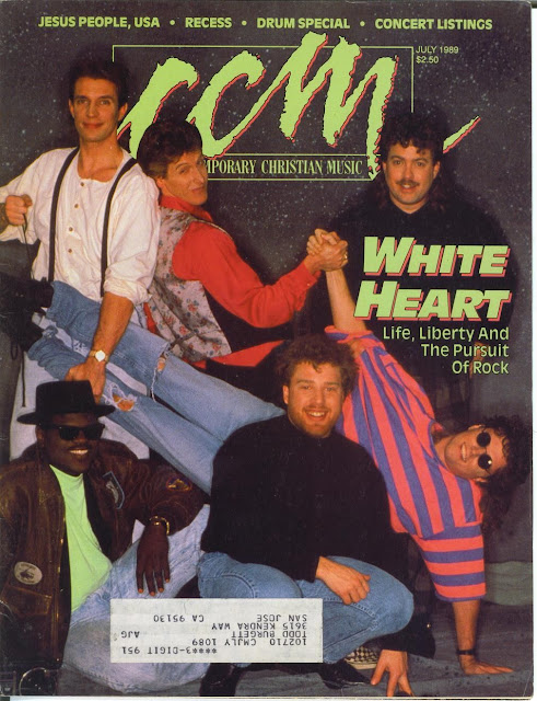 July 1989: Whiteheart in CCM Magazine Cover - Classic Christian Rock ...
