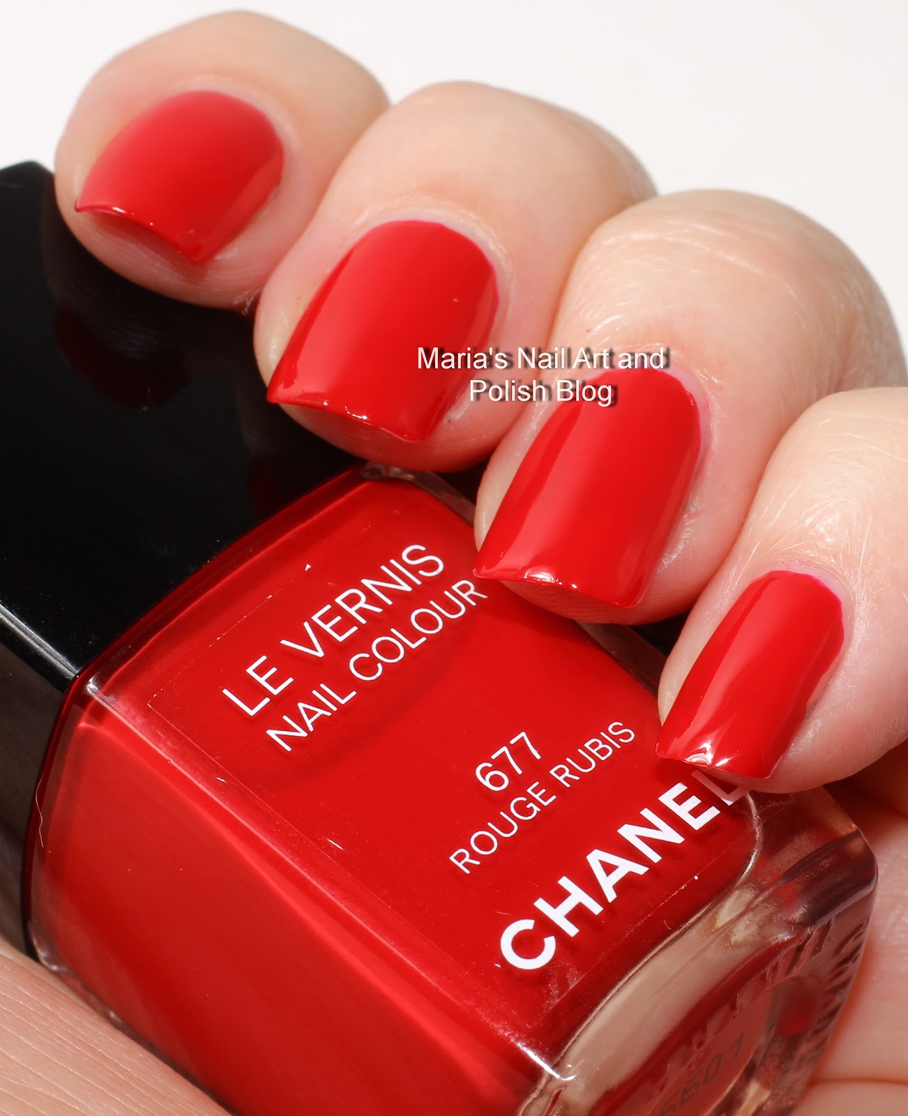 Marias Nail Art and Polish Blog: Chanel Rouge Rubis 677, Nuit Infinie ...