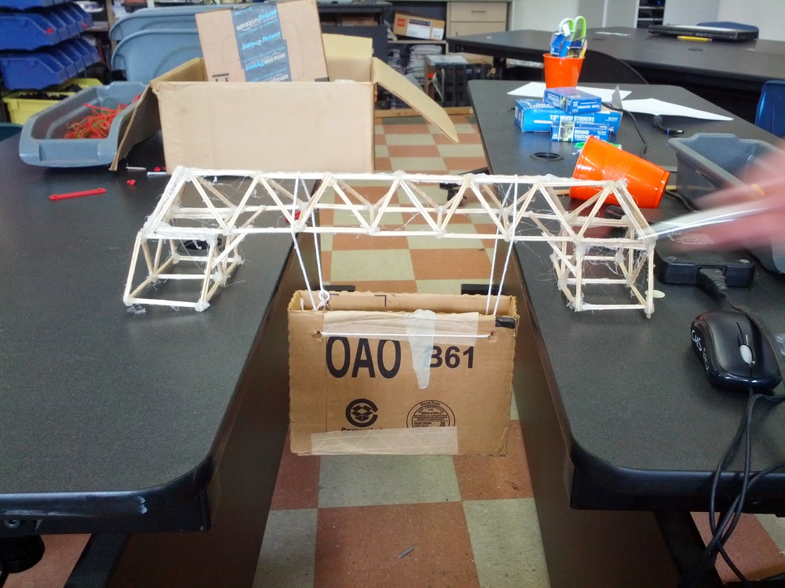 Engineering Portfolio 2013: Toothpick bridge challenge