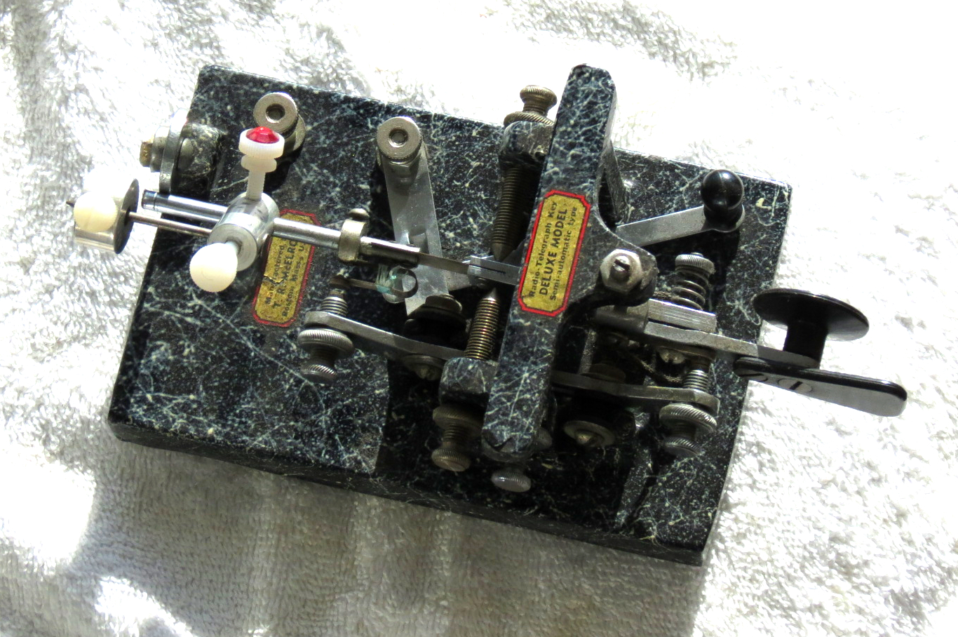 Vibroplex Model X : Vibroplex Speed Key adjustment procedures
