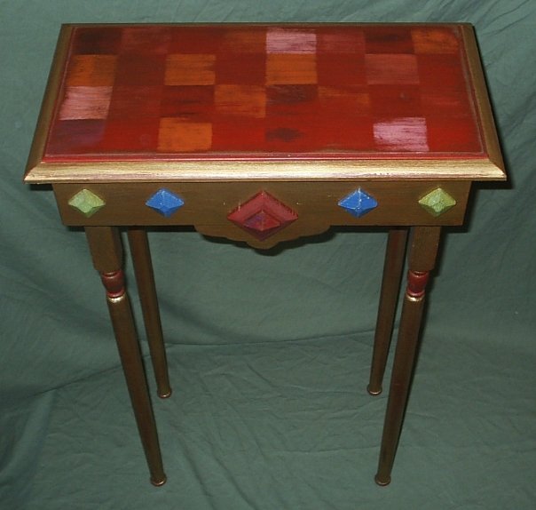 Brett Bigham Design: Gilded Harem Table