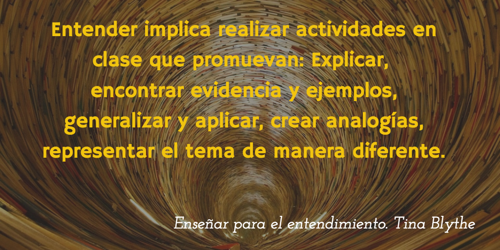 ¿Qué significa entender algo?