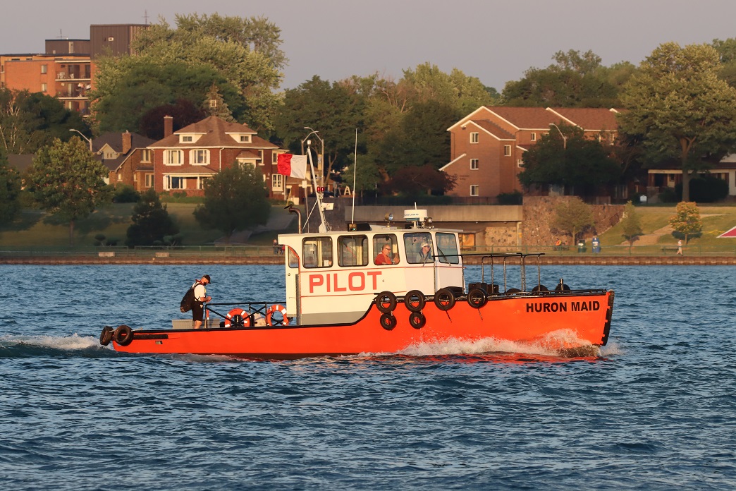 Michigan Exposures: Catching the Pilot Boat