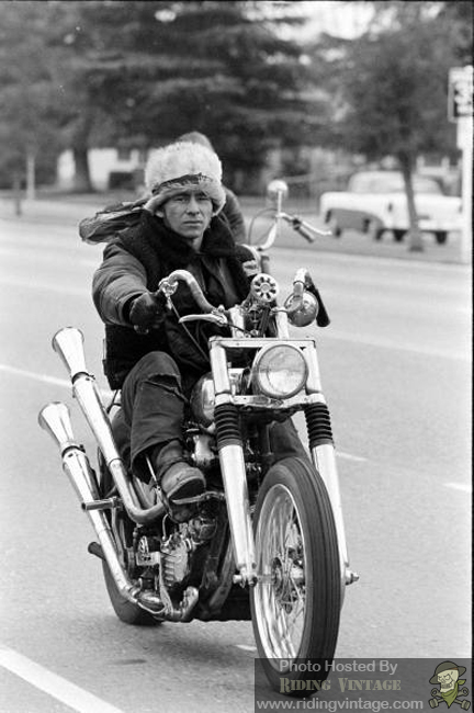 Hells Angels in the Wind ~ Riding Vintage