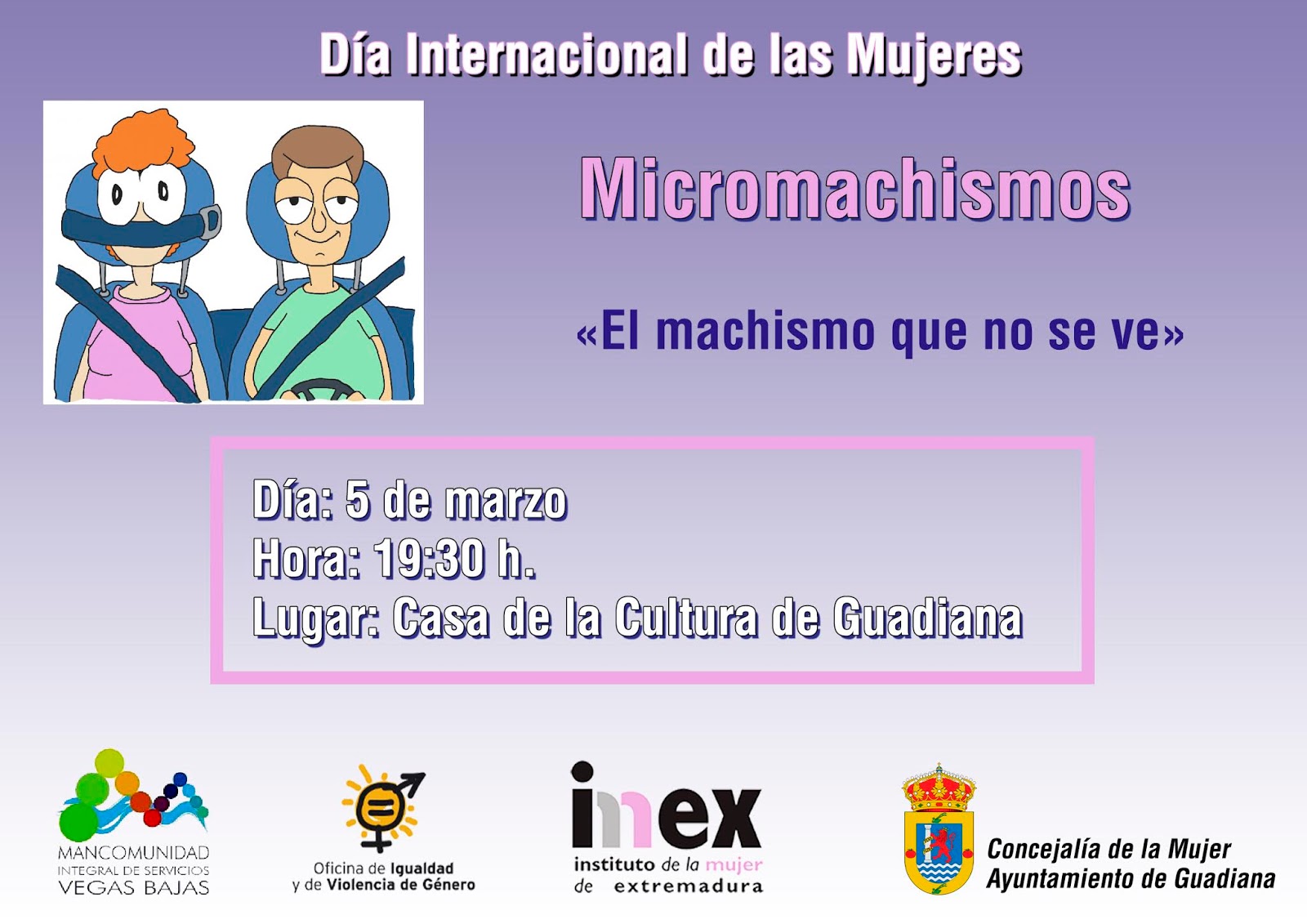 Charla "Micromachismos: El machismo que no se ve" - Ayuntamiento de ...