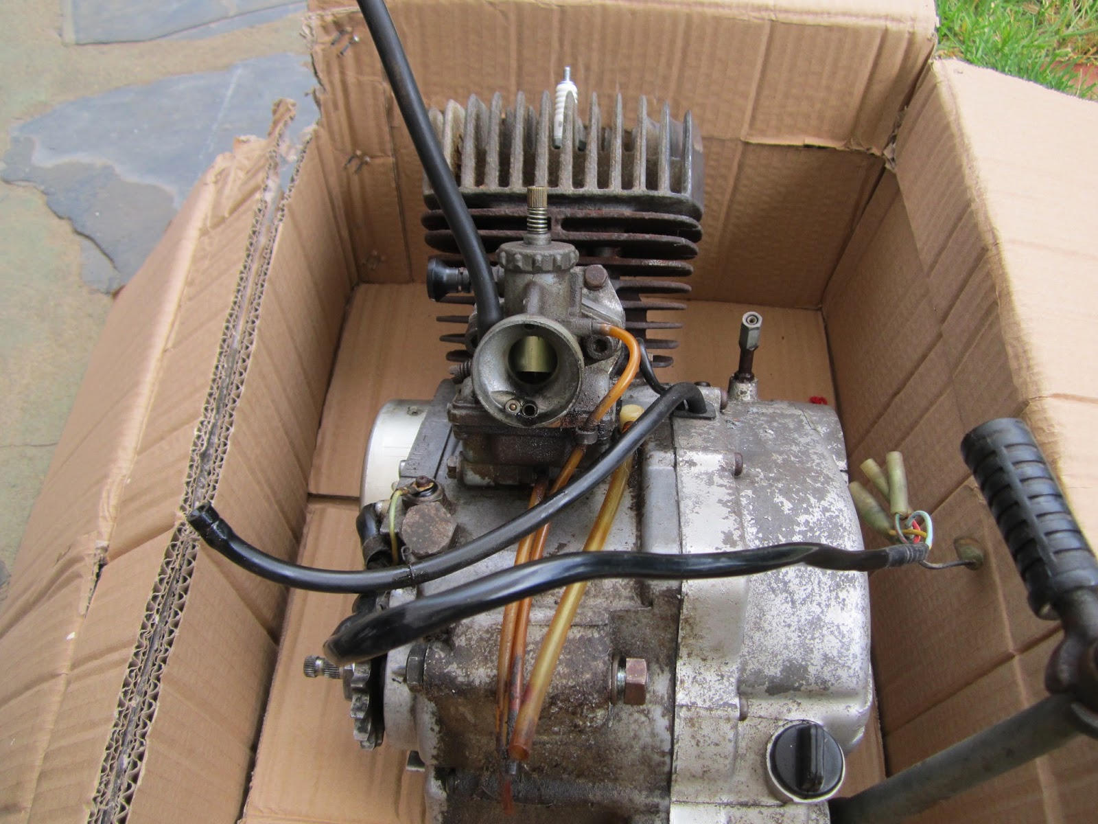 Restoration Yamaha LS3 1972: Taking the Yamaha LS3 apart