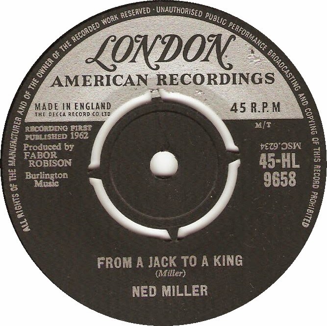 FROM THE VAULTS: Ned Miller born 12 April 1925