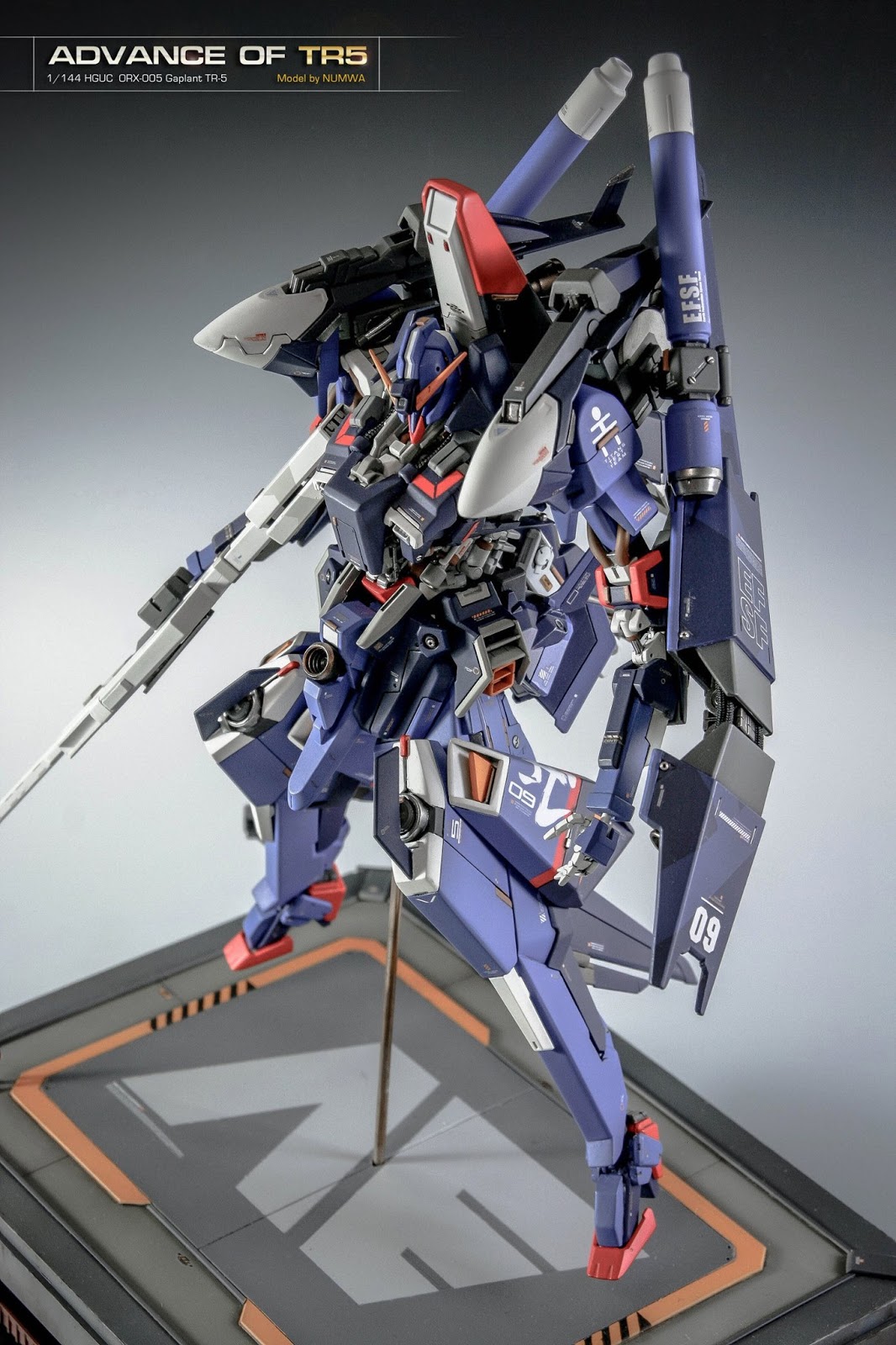 Custom Build: HGUC 1/144 ORX-005 Gaplant TR-5 [Advanced]