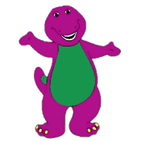 AKI GIFS: Gifs animados Barney