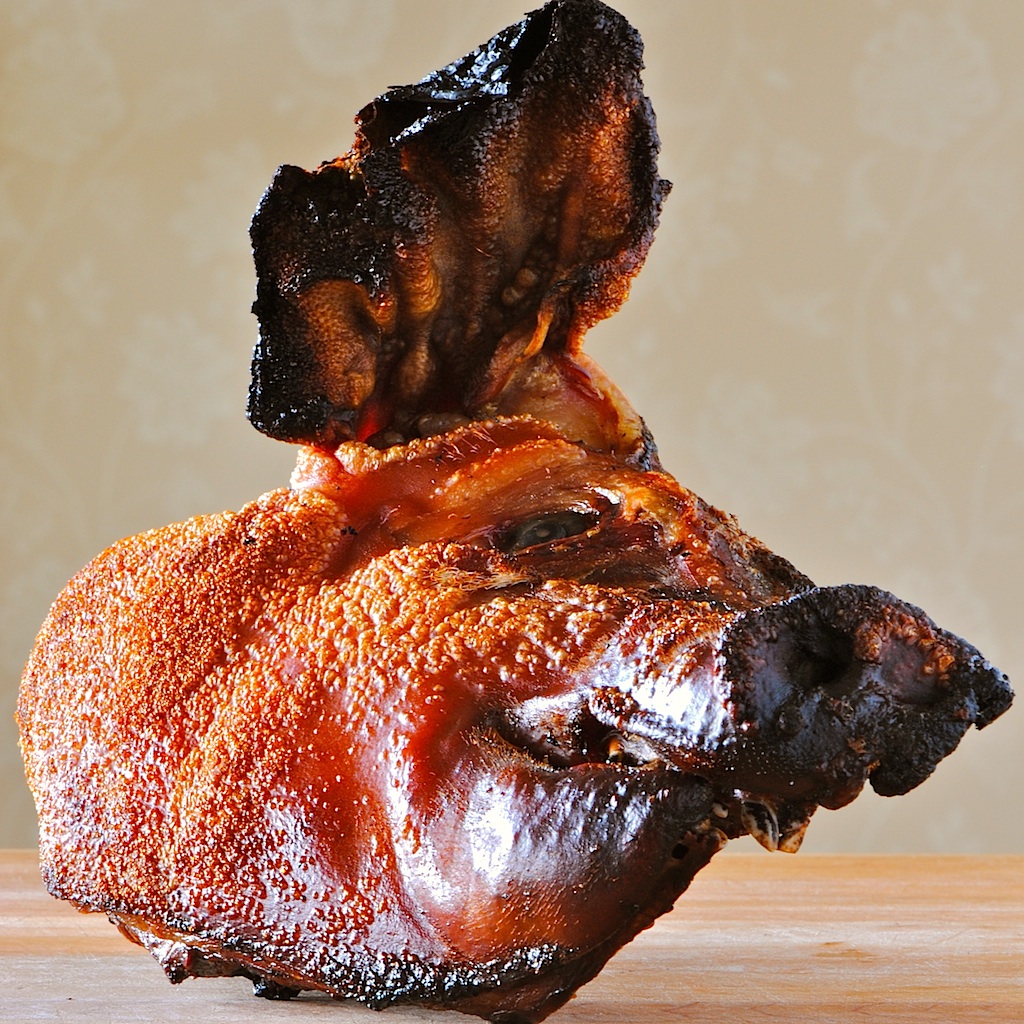 JULES FOOD...: The Pig Head Experience...when OFFAL turns AWFUL