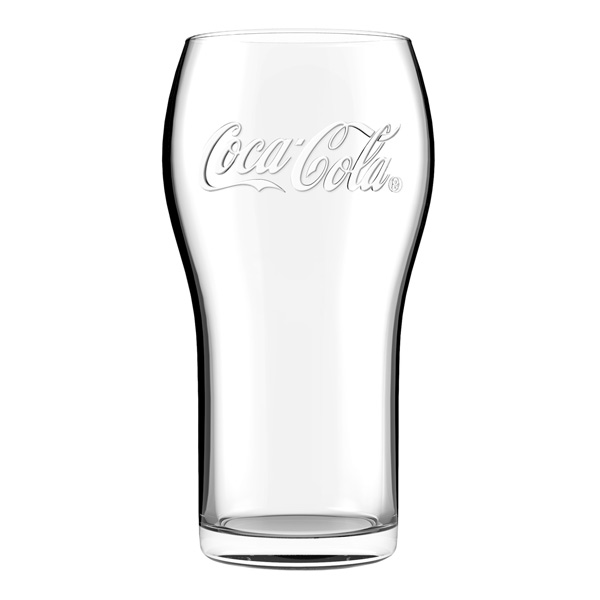 i - first person singular: COCA-COLA "Heritage" Glass