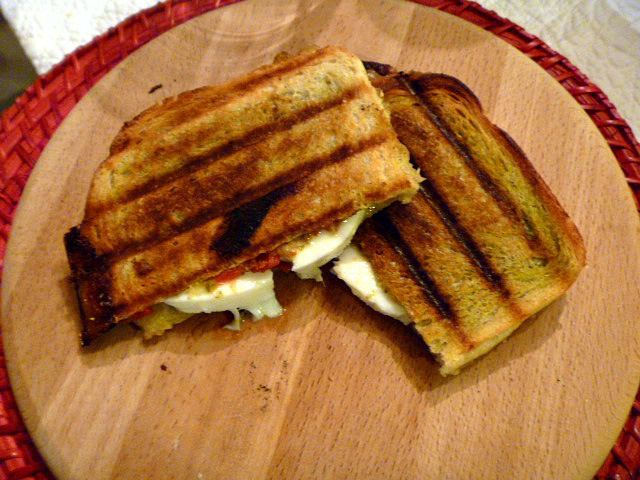 Slice of Southern: Caprese Panini