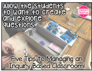 Pinkadots Elementary : Five Tips to Managing an INQUIRY Based Classroom!