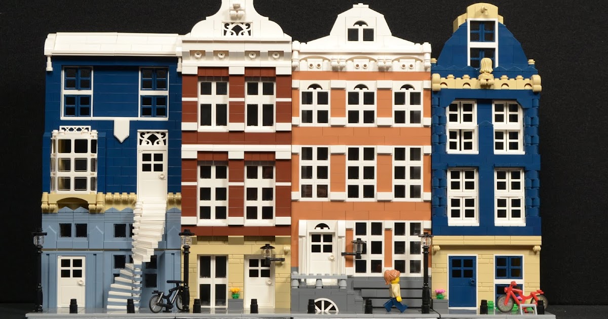 Amsterdam in LEGO | Amazings by Dirk Denoyelle
