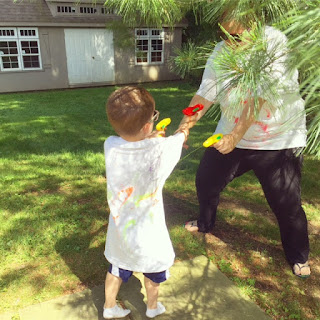Find the Little Mind: Water Gun Paint Fight