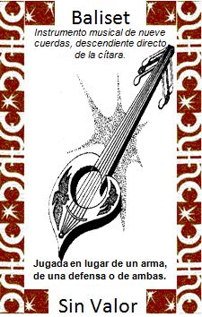 The Dune League: El Baliset, el arma de los trovadores- guereros