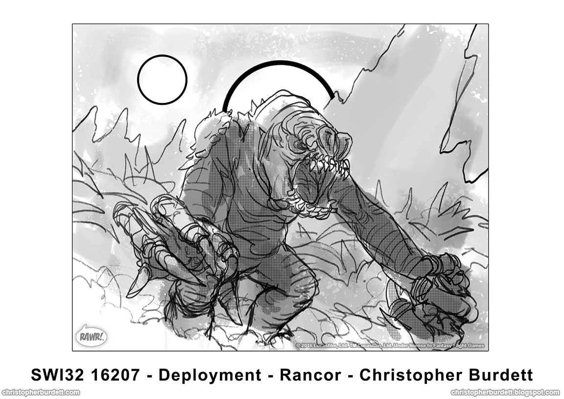 The DOODLES, DESIGNS, and aRT of CHRISTOPHER BURDETT: Rancor - Star ...