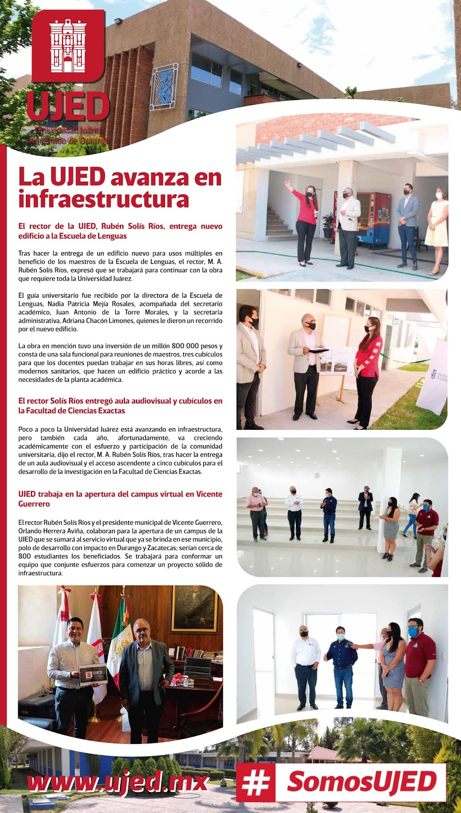 SOMOS UJED Servicios Educativos: UJED Avanza