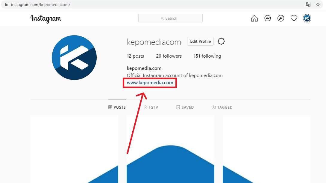 Cara Menambah Link Di Bio Ig Cara Membuat Link Di Bio Instagram Dengan Cepat - Udin Blog