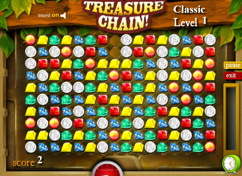 Treasure Chain - Welcome To Flash Games Empire A Place Where You Can ...