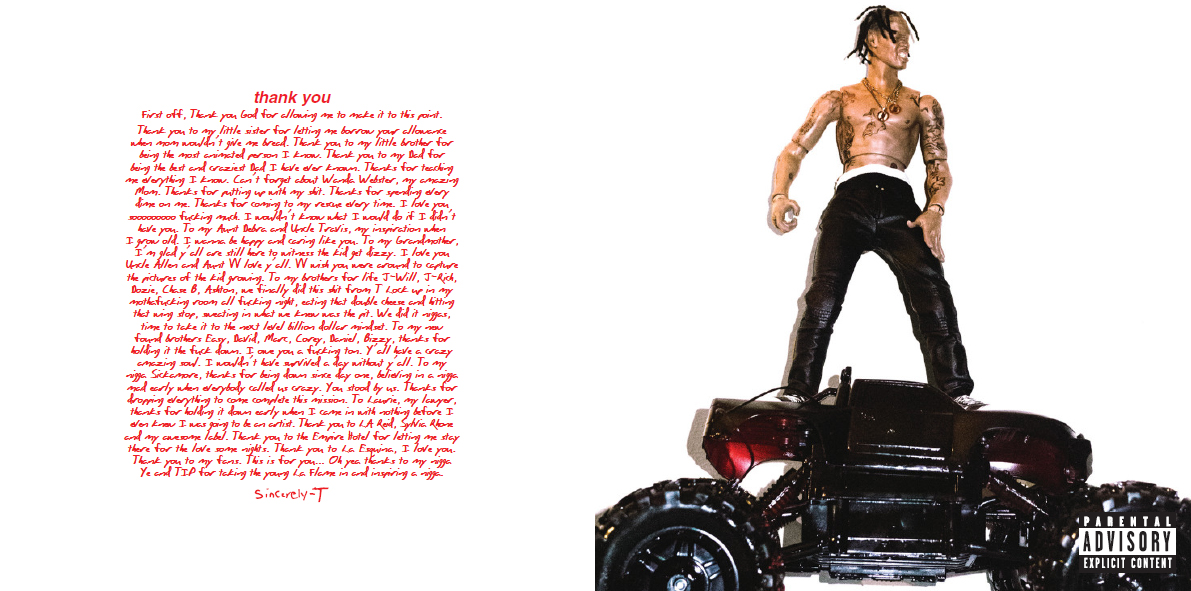Encarte: Travis Scott - Rodeo (Digital Deluxe Edition) - Encartes Pop