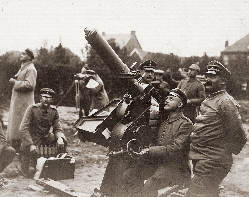 Antique and Classic Photographic Images: German military with Maxim ...