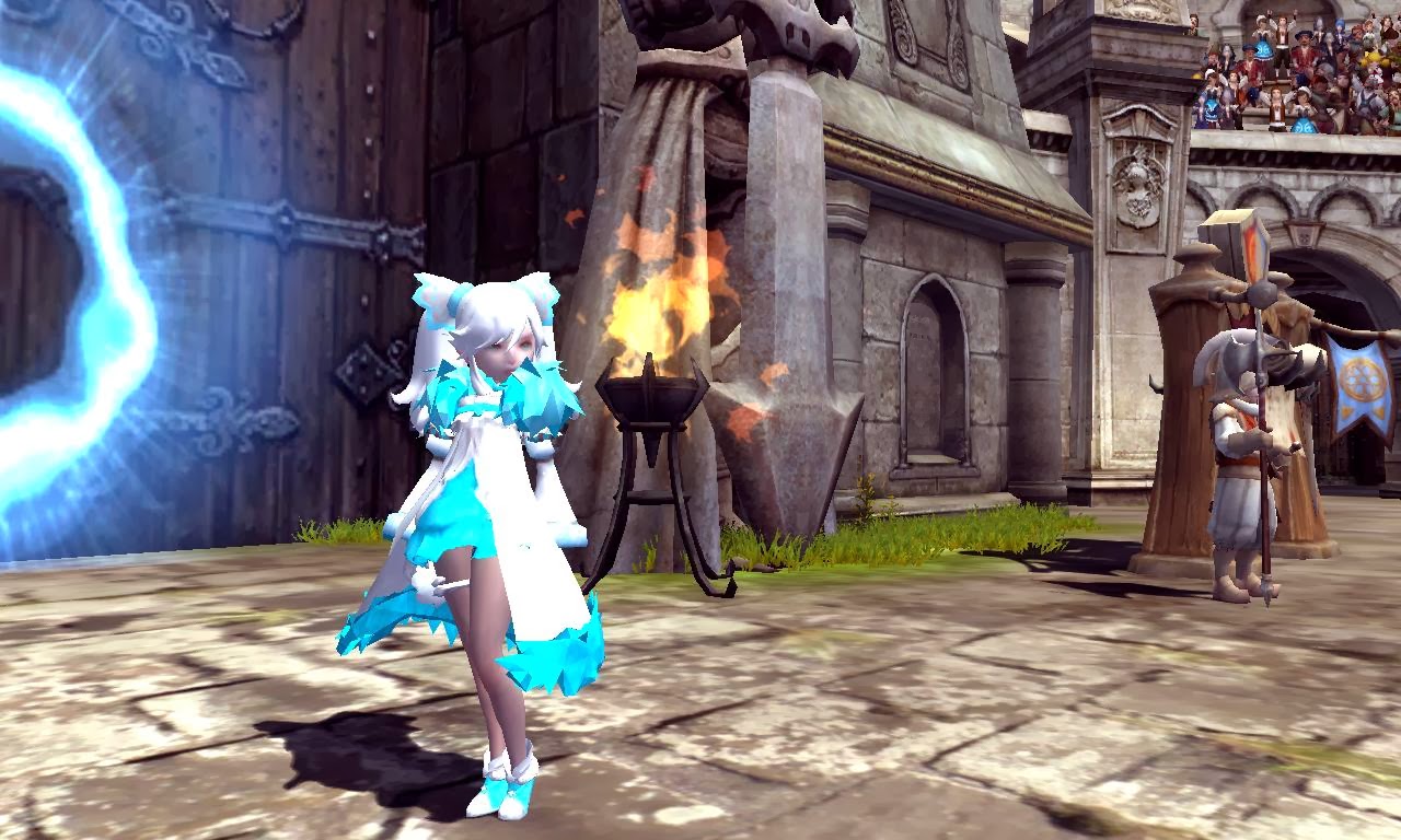 Dragon Nest MOD : Sorceress Costume - White Xmas Set ~ Dragon Putata