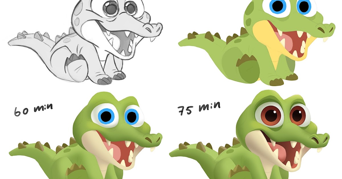 Learning drawing principles: croco