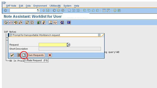 SAP Basis Tutorials: How to apply a note in SAP system