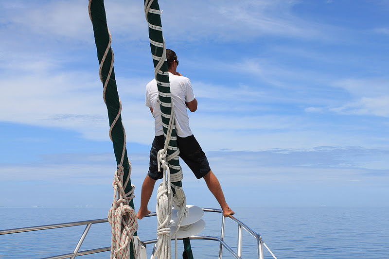 Behind the Mast: Sailing, Sailing, over the Deep Blue Sea