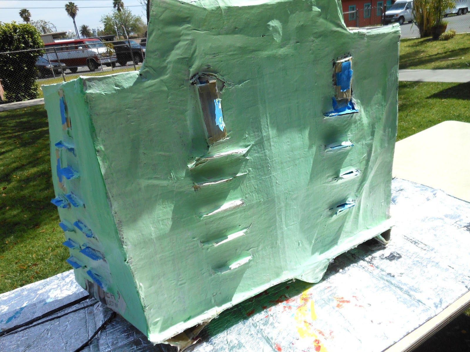 Hope Center for the Arts: Cardboard Becomes A Stadium