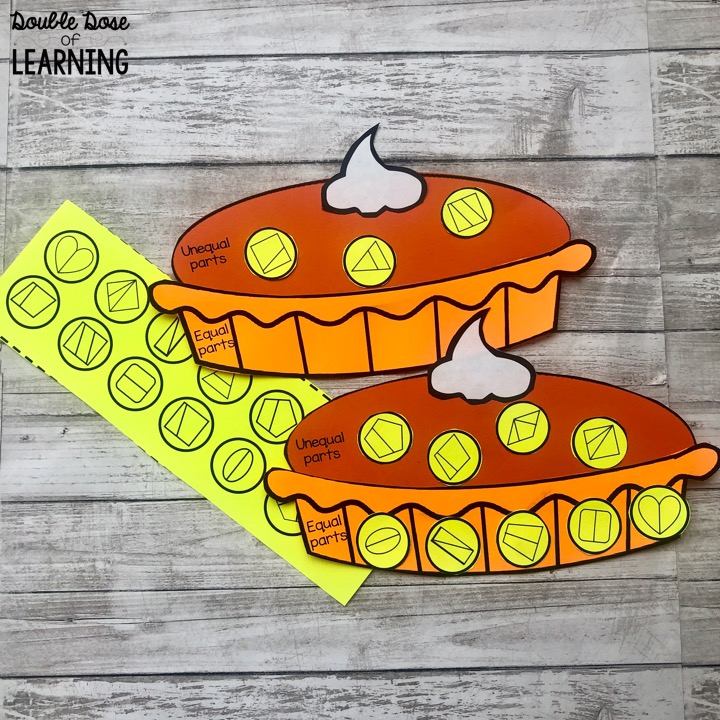 Thanksgiving Math & ELA crafts for 1st and 2nd grade - Double Dose of ...