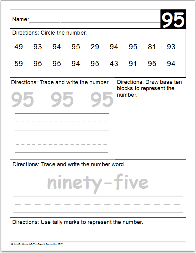 Number of the Day 1-100