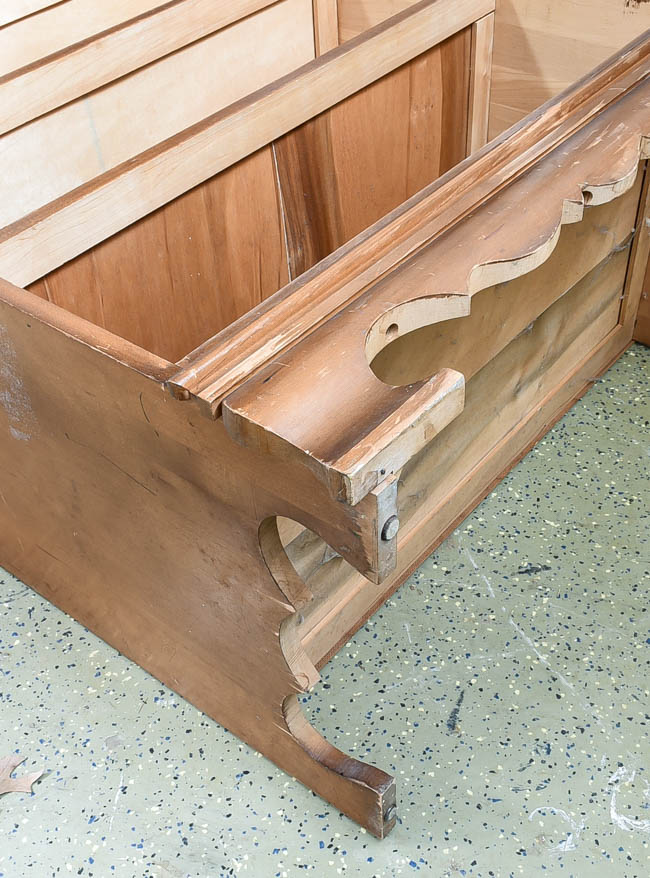 80's Dresser Turned Distressed Chest | Little House of Four - Creating ...