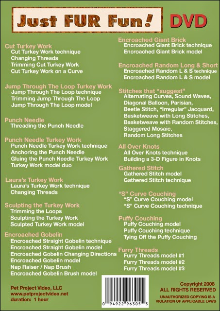 Needlepoint Study Hall: How'd You Do That? needlepoint DVDs - part 1