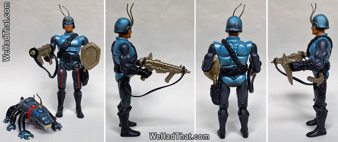 Action Figure Overview: Sectaurs - Zak and Bitaur (Coleco, 1985)