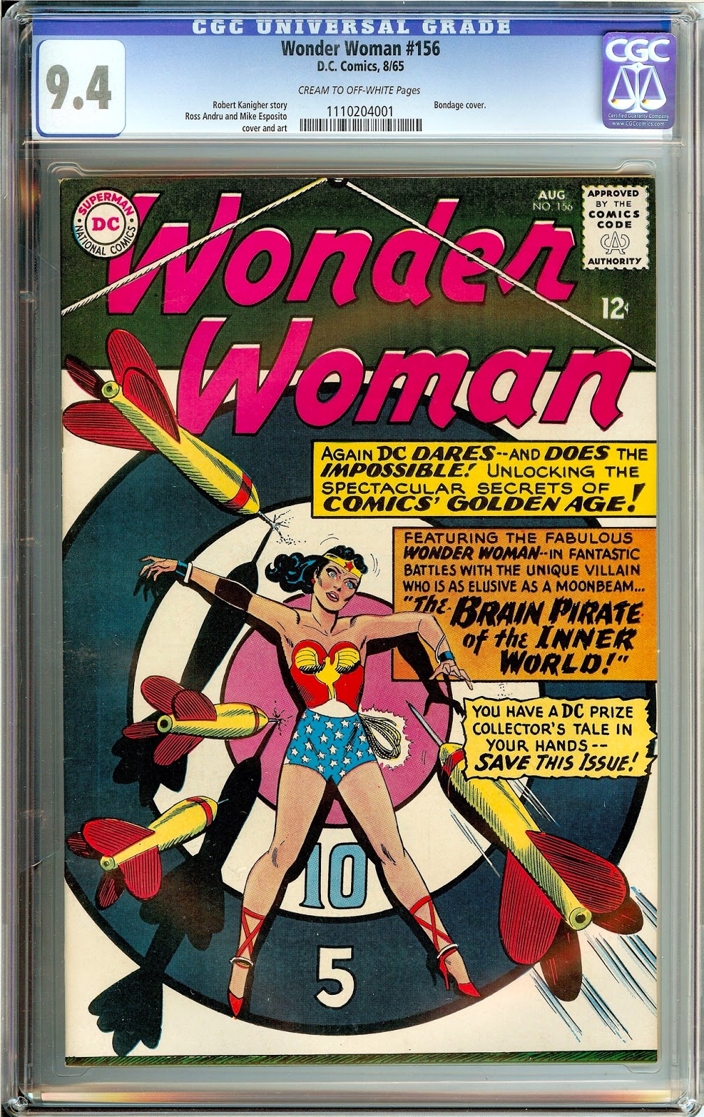 Comic Book Hunter & Gatherer: Wonder Woman #156 - Wonder Woman reads Comics