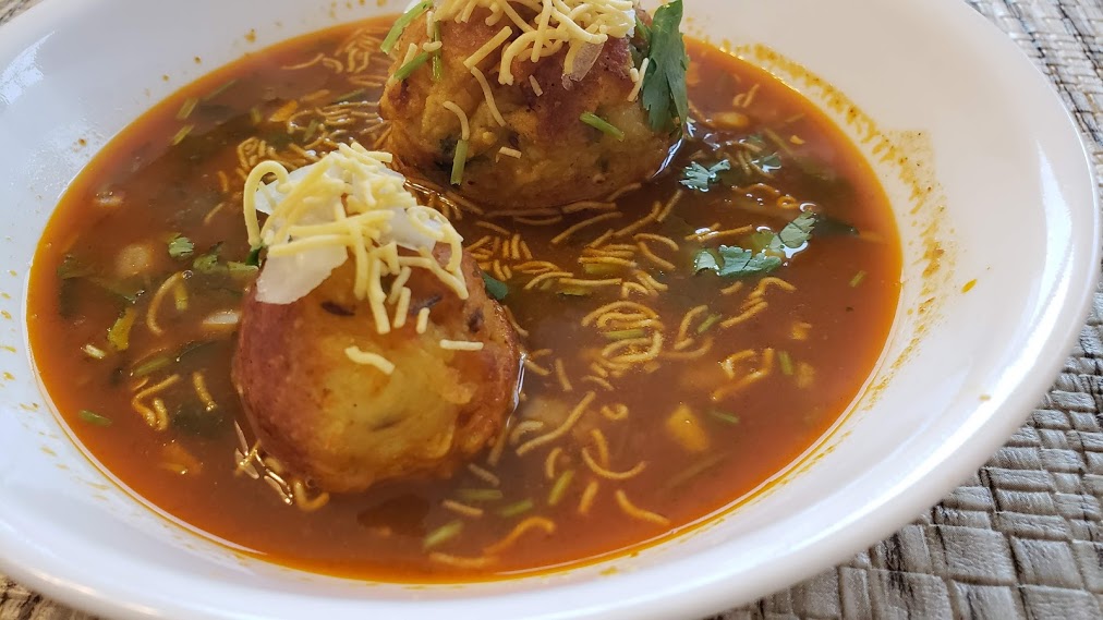 HCF: Not Fried Kolhapuri Kat Vada