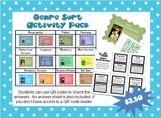 The Book Bug: Genre Sort